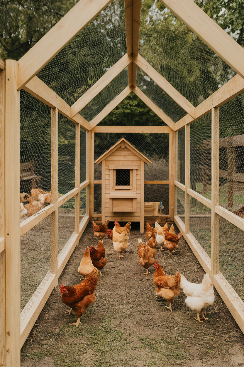 16 DIY Cheap Chicken Run Ideas (That Won’t Break the Bank) - The Daily ...