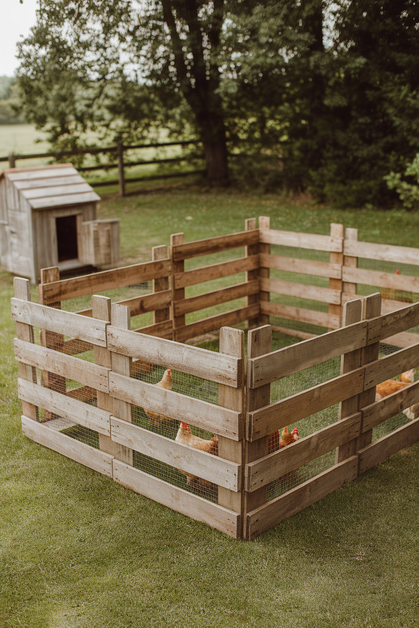 16 DIY Cheap Chicken Run Ideas (That Won’t Break the Bank) - The Daily ...