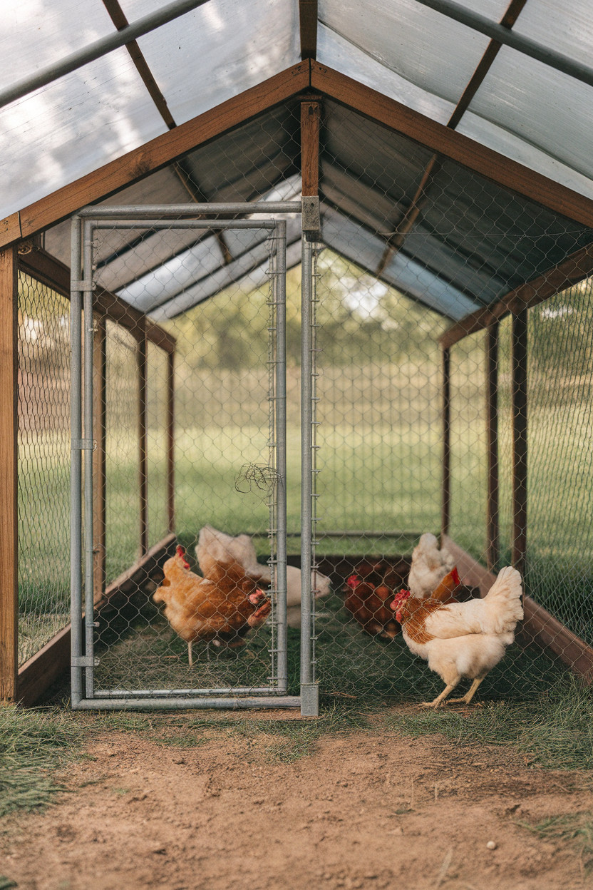16 DIY Cheap Chicken Run Ideas (That Won’t Break the Bank) - The Daily ...