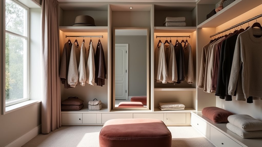 19 Small Dressing Room Ideas for Organized Wardrobes - The Daily Farming