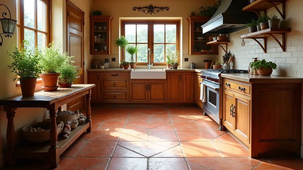 12 Terracotta Kitchen Floor Ideas to Transform Your Space - The Daily ...